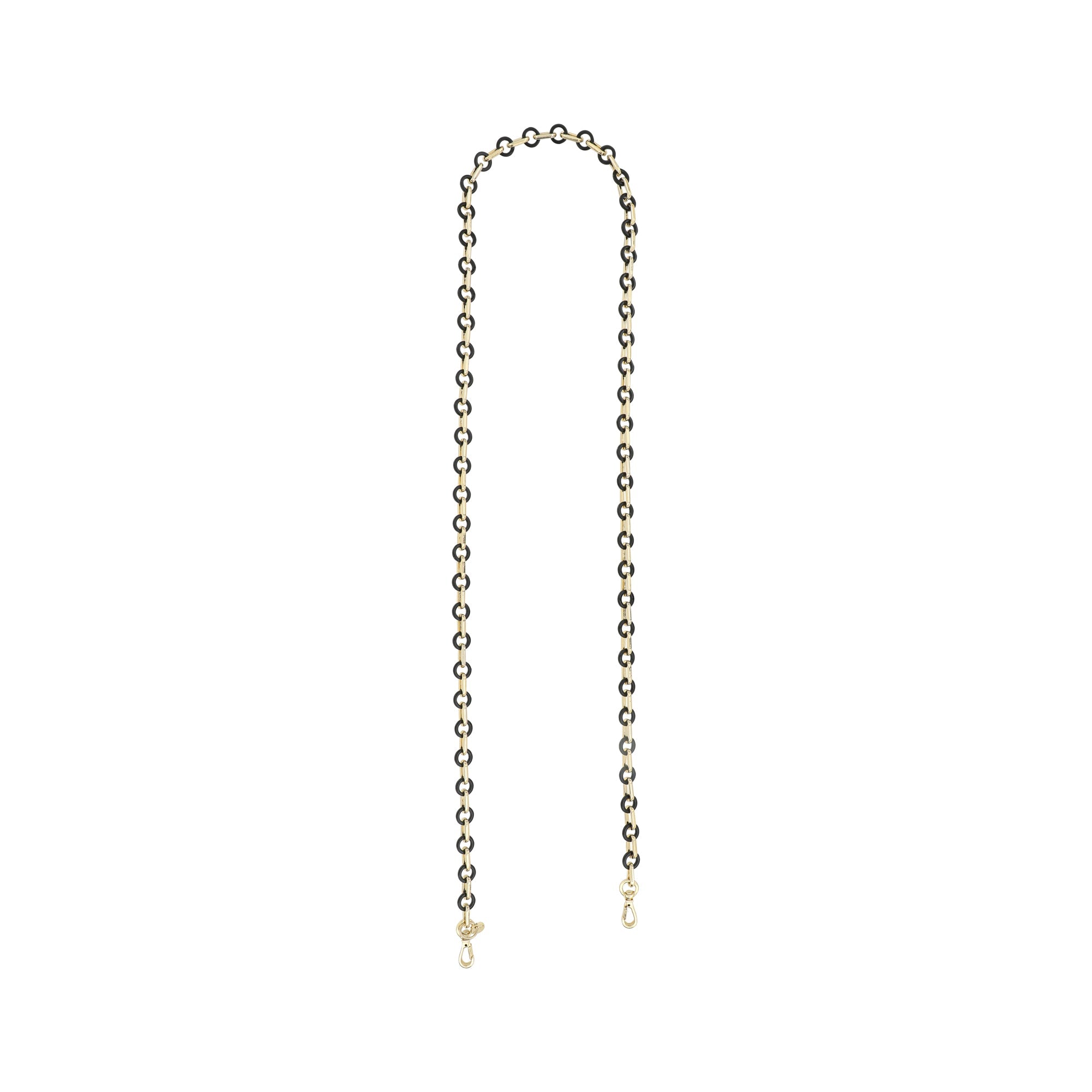 Light gold + black chain strap – WAIWAI RIO GLOBAL